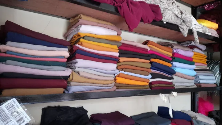 Kain polosan shakila per 500 gra uk lebih besar | Lazada Indonesia