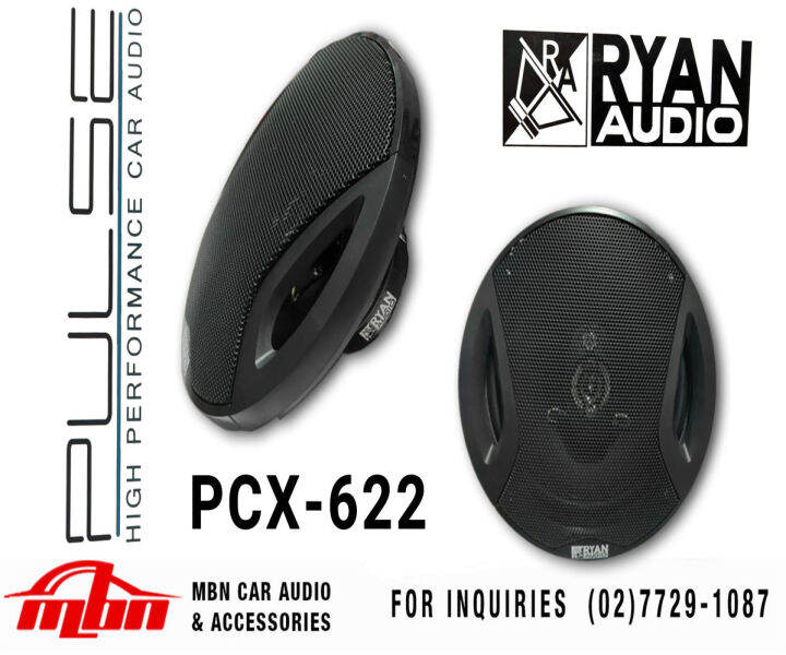 PCX-622 Ryan Audio 6.5" 3way Coaxial Speaker System 300w Max power ...