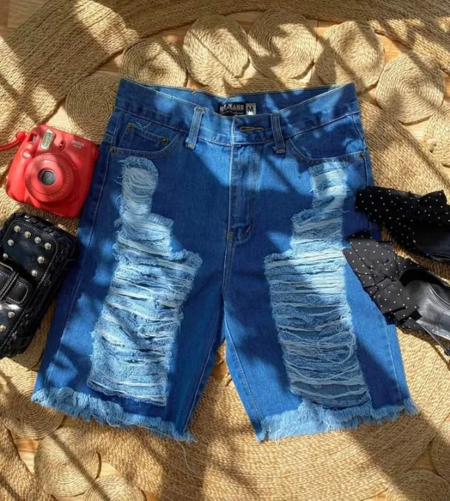 BERMUDA TOKONG DENIM | Lazada PH