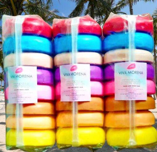 VIVA MORENA WHITENING DONUT SOAP | Lazada PH