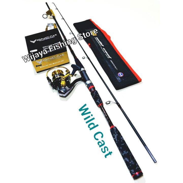 Set Joran Spinning Loomis & Franklin Wild Cast atau Wildcat Pro dan ...