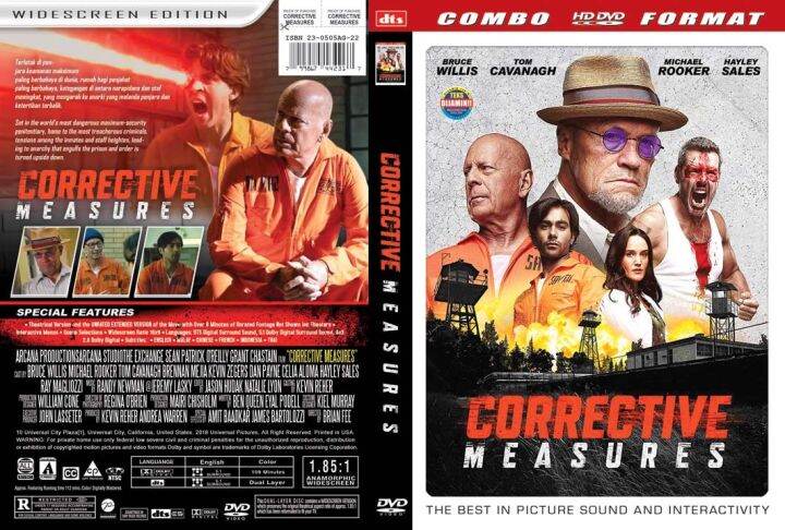 Kaset Dvd Film Action 2022: CORRECTIVE MEASURES | Lazada Indonesia