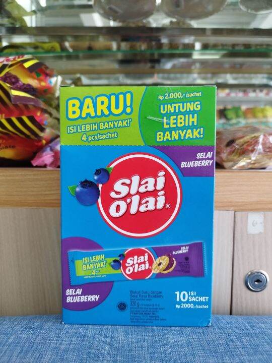 Slai O'lai Blueberry 12 X 10 X 32gr | Lazada Indonesia