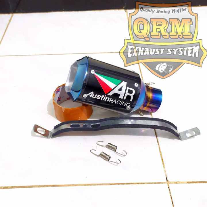 Silencer Knalpot AR AUSTIN RACING GP 1RR - Austin Racing Ujung Blue ...