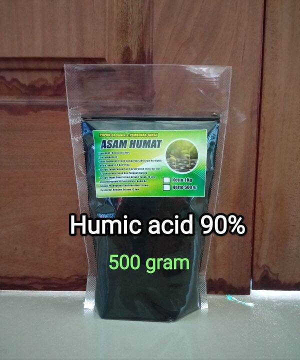 Sodium humate /humic acid 90% berat 500gram | Lazada Indonesia