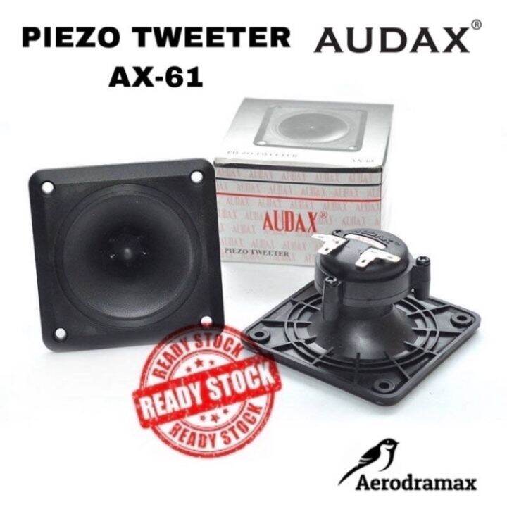 PIEZO TWEETER AUDAX AX-61 （3”x 3”) | Lazada