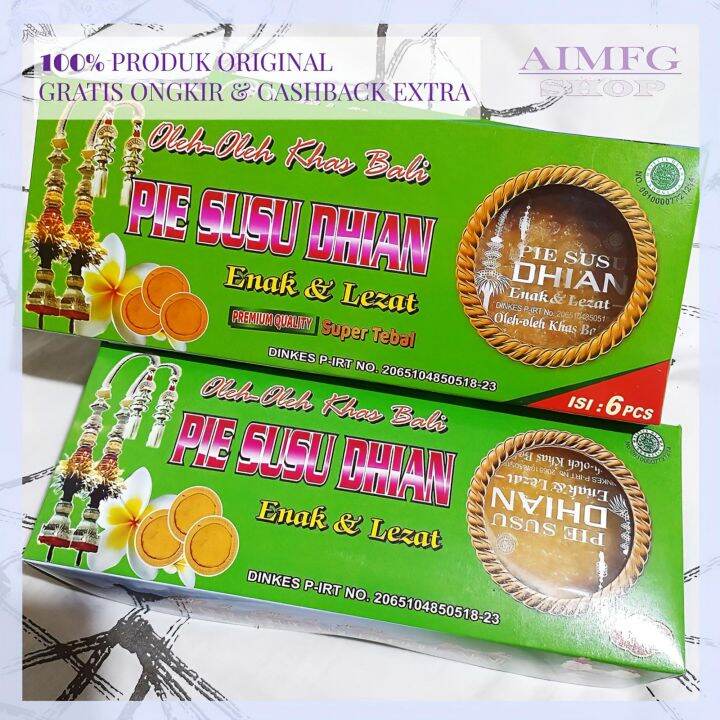 Pie Susu Dhian Bali Kemasan Premium JUMBO Original Asli | Lazada Indonesia