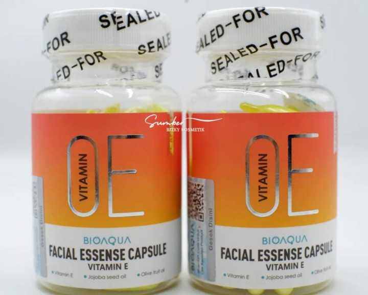 Serum Wajah BiaQua FaciaL Essense Capsule || Vitamin E isi 60 | Lazada ...