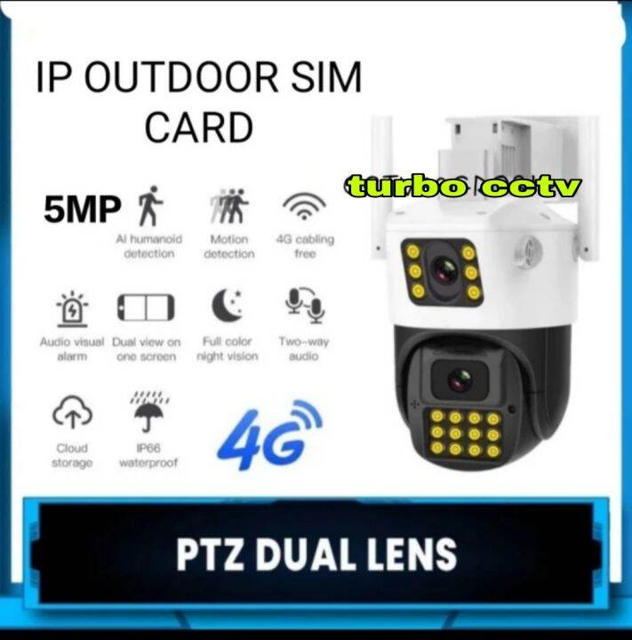 CCTV IP Camera SIM Card 4G | Lazada Indonesia