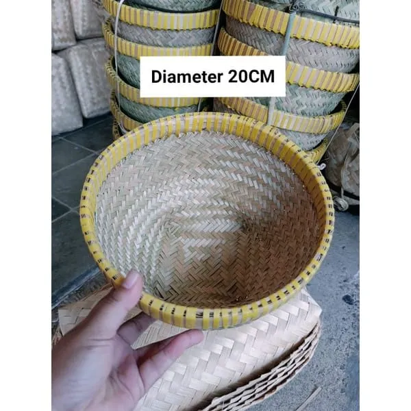 Wakul Bambu diameter 20cm, wakul nasi, bakul nasi | Lazada Indonesia