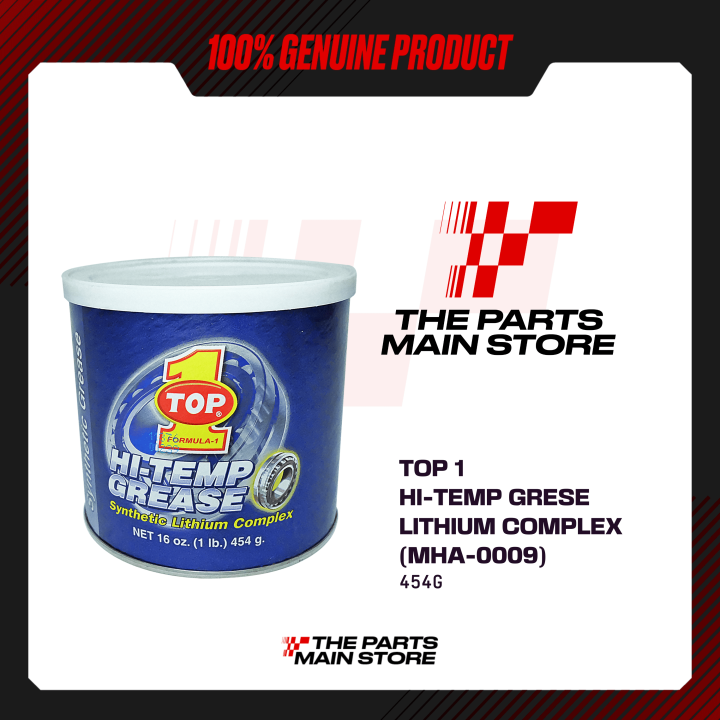 TOP 1 GREASE HI-TEMP SYNTHETIC LITHIUM COMPLEX | Lazada PH