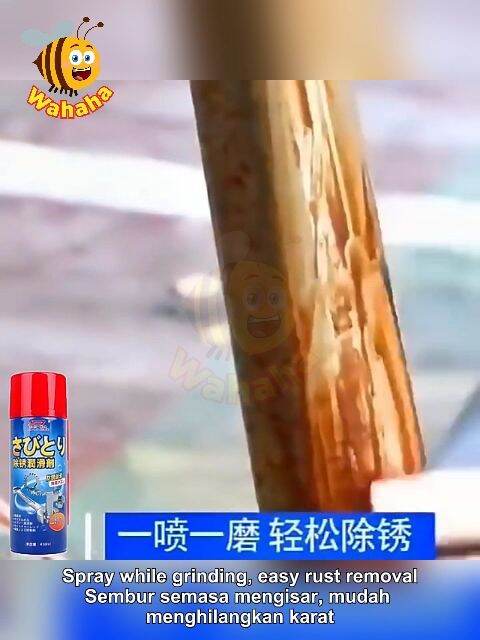 Wahaha Anti Rust Spray Anti-rust Lubricant Spray Metal Rust Remover ...