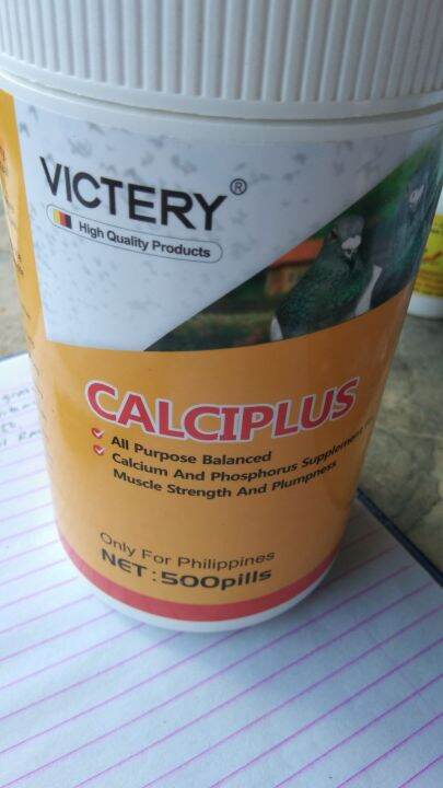 VICTERY CALCIPLUS 500 PCS 1CAN PAMPATIBAY NG BUTO NG KALAPATI | Lazada PH VICTERY CALCIPLUS 500 PCS 1CAN PAMPATIBAY NG BUTO NG KALAPATI | Lazada PH