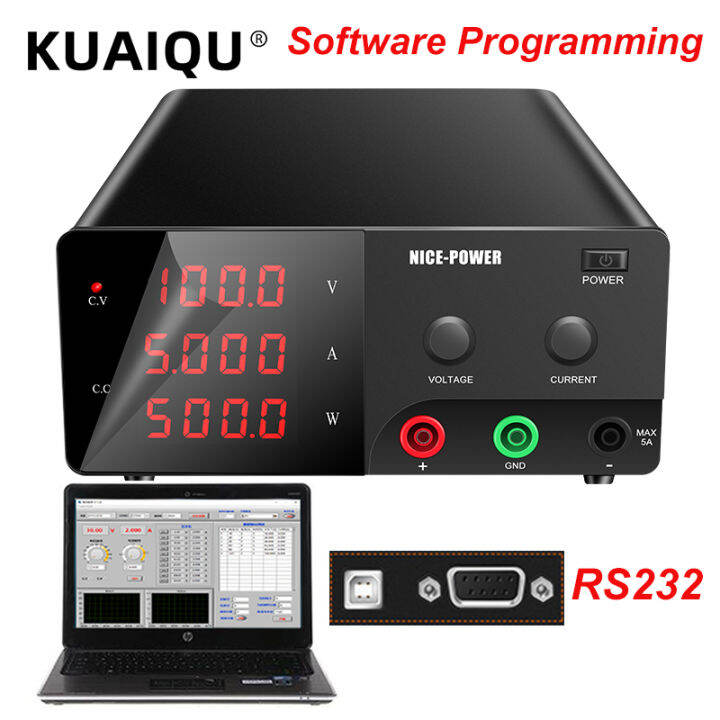 เครื่องจ่ายไฟ DC Power Supply 30V 60V 10A 20A 30A R-SPS3030-232 ...