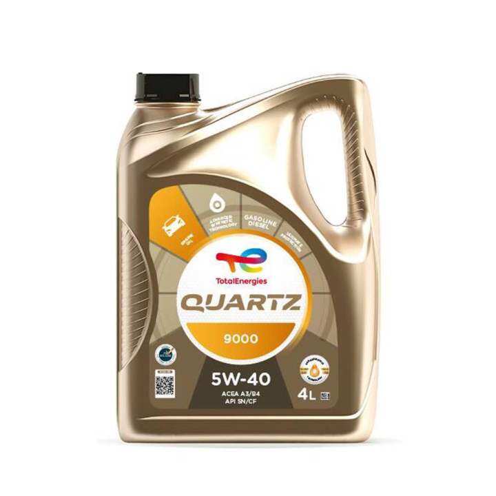 TotalEnergies Quartz 9000 5W-40 Fully Synthetic Engine Oil (4L) for ...