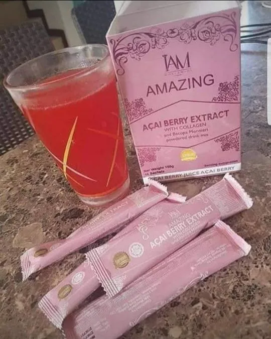 AMAZING Acai Berry Extract with Collagen Powder Drink | Lazada PH