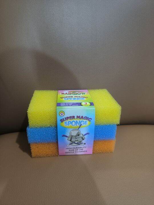 KOREAN SPONGE BUSA CUCI PIRING BESAR SPONS WARNA WARNI SPONGE KUBUS ...