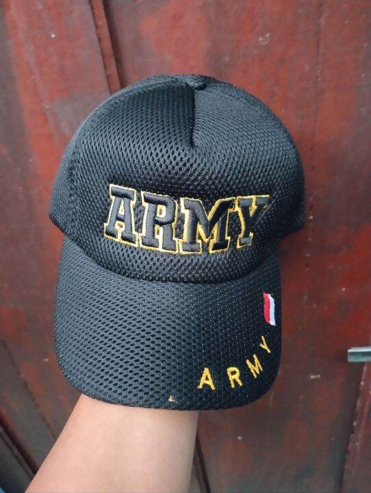 TOPI ARMY JARING HITAM | Lazada Indonesia