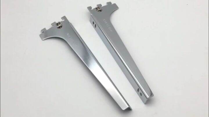 20 Cm 25 Cm Daun Bracket Kaca / Braket Kaca / Penyangga Rak Display ...