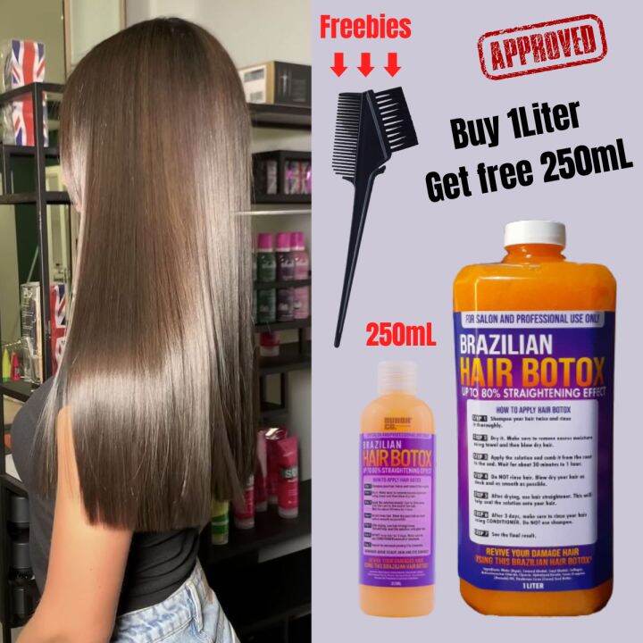 Original Brazilian Hair Botox free 250mL | Lazada PH