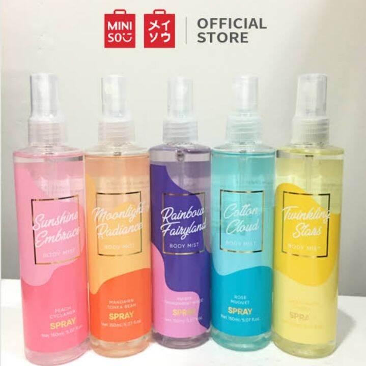 Miniso Body Mist Parfum Pria Wanita Spray Fragrance Original 150ml ...