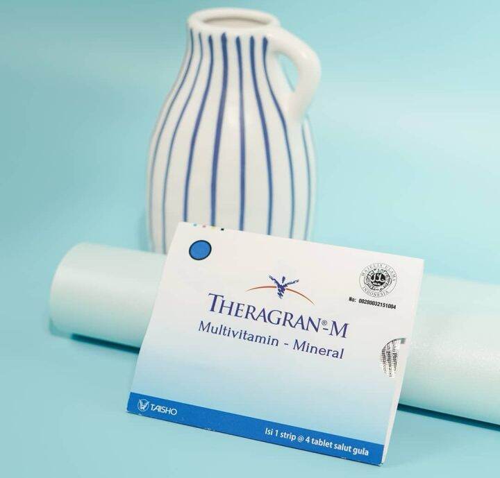Theragran M multivitamin dan mineral per strip | Lazada Indonesia