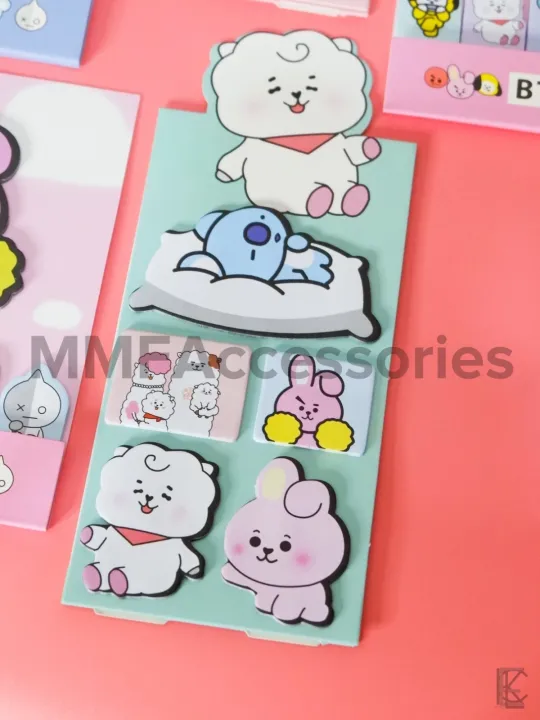 Bt21 Sticky notes post it. Random designs | Lazada PH