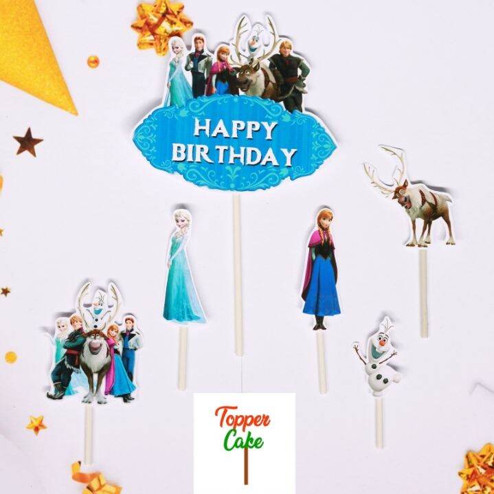 Topper Cake Frozen Elsa/ Ingin COD? silakan chat dulu | Lazada Indonesia