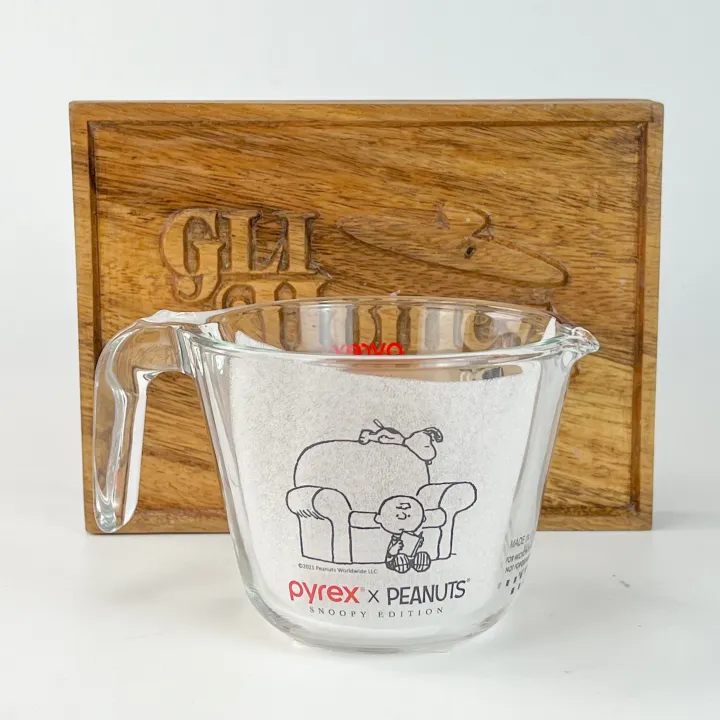 Pyrex Authentic Snoopy Peanuts Measuring Cup 250ml | Lazada PH