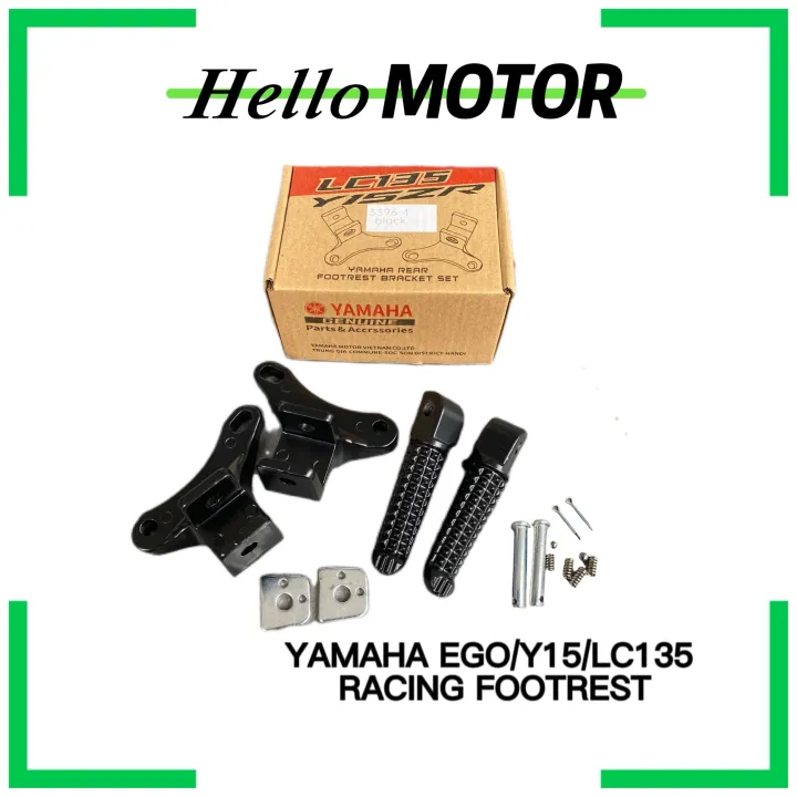 YAMAHA Y15 V1 V2 Y16 LC135 RACING FOOT REST FOOTREST TEMBAK BULAN PAKAI ...