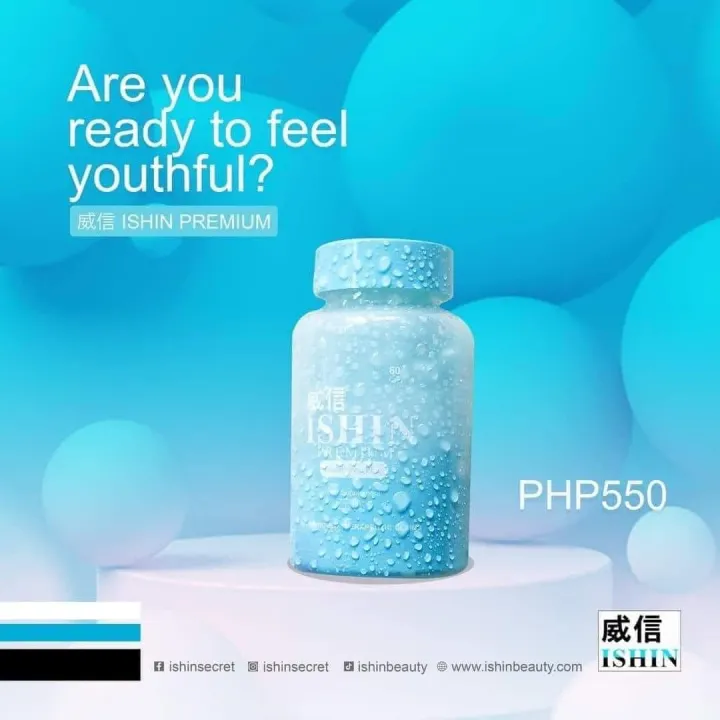 Ishin Premium Glutathione 60 capsules | Lazada PH