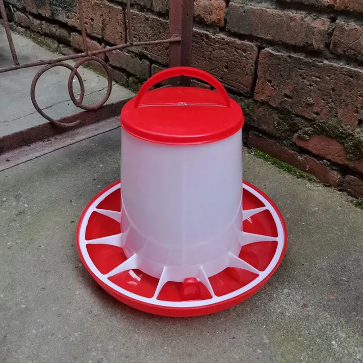【PH Local】COD Chicken Bucket Feeder Hanging Poultry Automatic Feeder ...