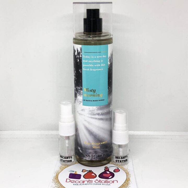 🇺🇸5ml or 10ml TRIAL SPRAY! Bath & Body Works Misty Morning Fragrance ...
