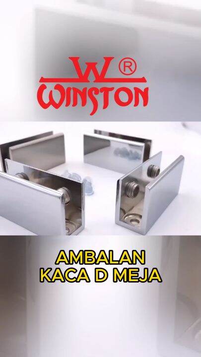 Ambalan Kaca D Meja Ambalan KACA JEPIT Ambalan Kaca U 11016 | Lazada ...