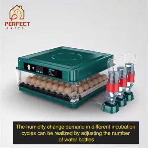 Automatic digital poultry incubator Temperature control digital humidity chicken duck goose bird ...