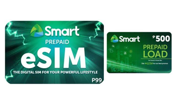 SMART PREPAID eSIM with LOAD CARD | Lazada PH