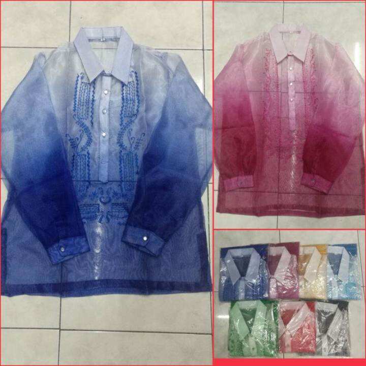 BARONG TAGALOG DUAL COLOR (MONOCROMATIC) | Lazada PH