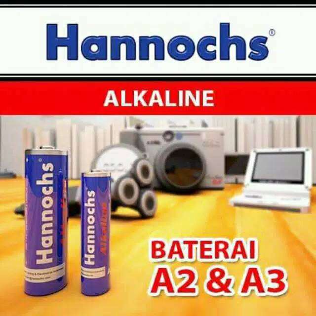 Baterai Alkaline Hannochs / Baterai Alkaline Murah / Baterai Alkaline ...