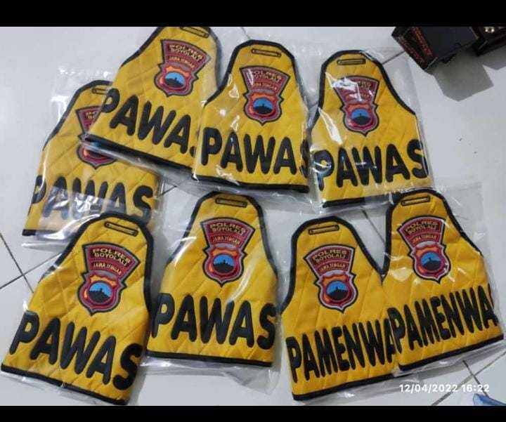 Banlengan polri dasar Kuning Logo request pemesanan | Lazada Indonesia