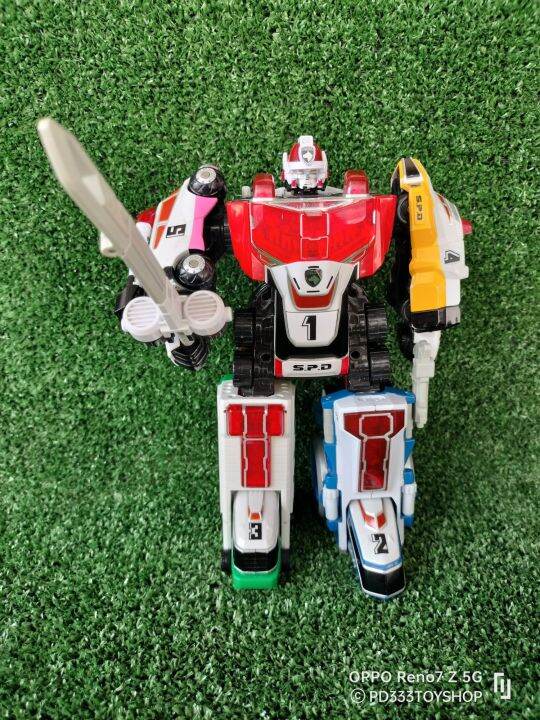 DX เดกะโรโบ เดกะ โรโบ เดกะเรนเจอร์ ขบวนการเดกะเรนเจอร์ Dx Dakarobo SPD ...