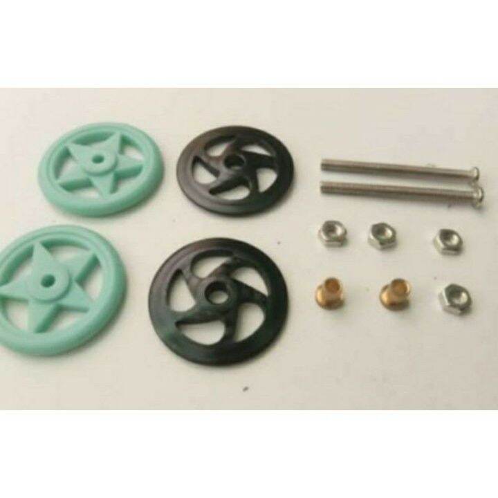 roller busing 18 alumunium + roller plastik | Lazada Indonesia