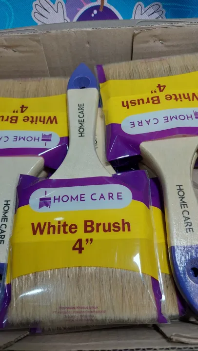 KUAS CAT HOME CARE WHITE BRUSH 4 INCH AVIAN BRAND | Lazada Indonesia