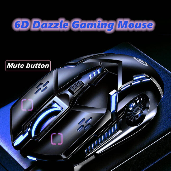 Bluetooth Gaming Mouse Wired/Wireless TWS Ergonomic Silent RGB USB ...
