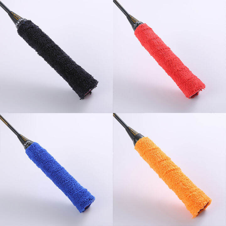 Badminton racket towel grip with fishing rod grip with absorbent non ...