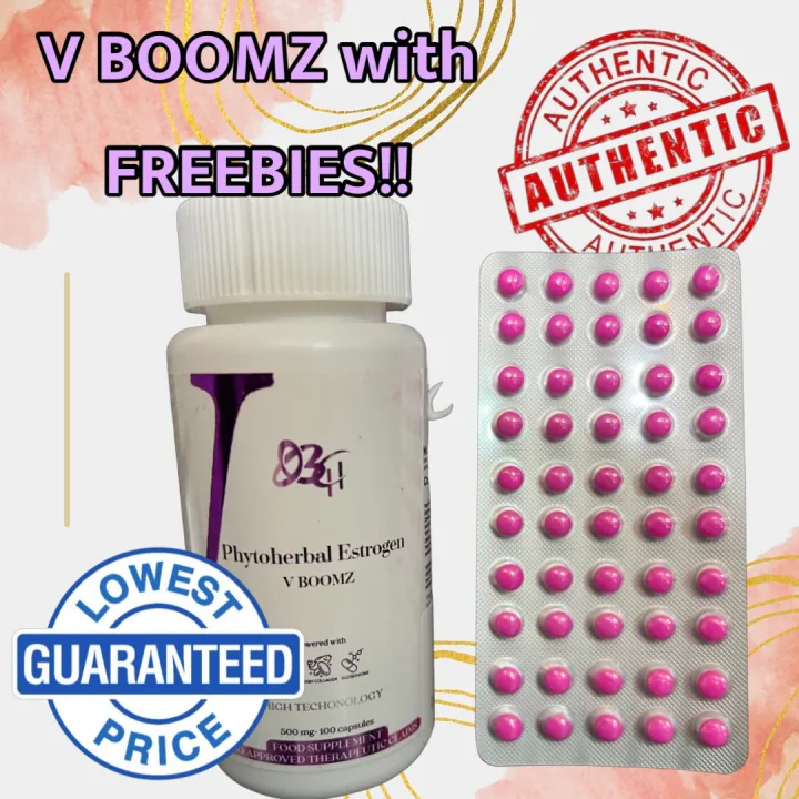 V boomz 100 capsule with FREEBIES | Lazada PH