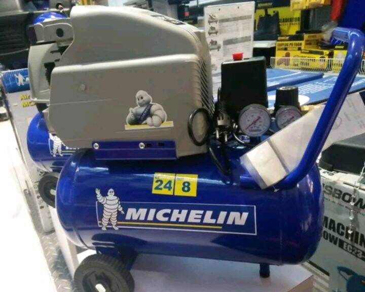 MICHELIN AIR COMPRESSOR Kompresor Angin 24L 2HP / Kompresor Udara ...