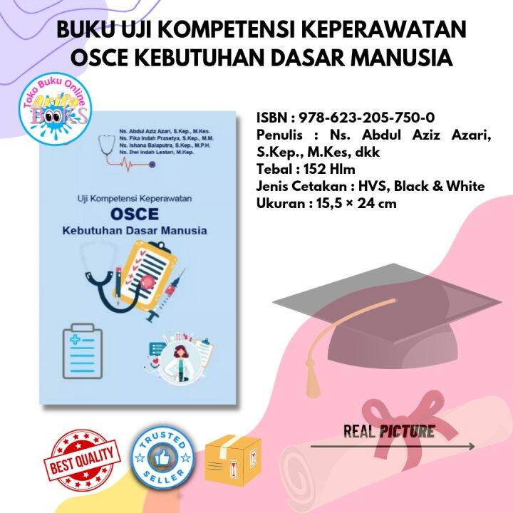 BUKU UJI KOMPETENSI KEPERAWATAN OSCE KEBUTUHAN DASAR MANUSIA | Lazada Indonesia