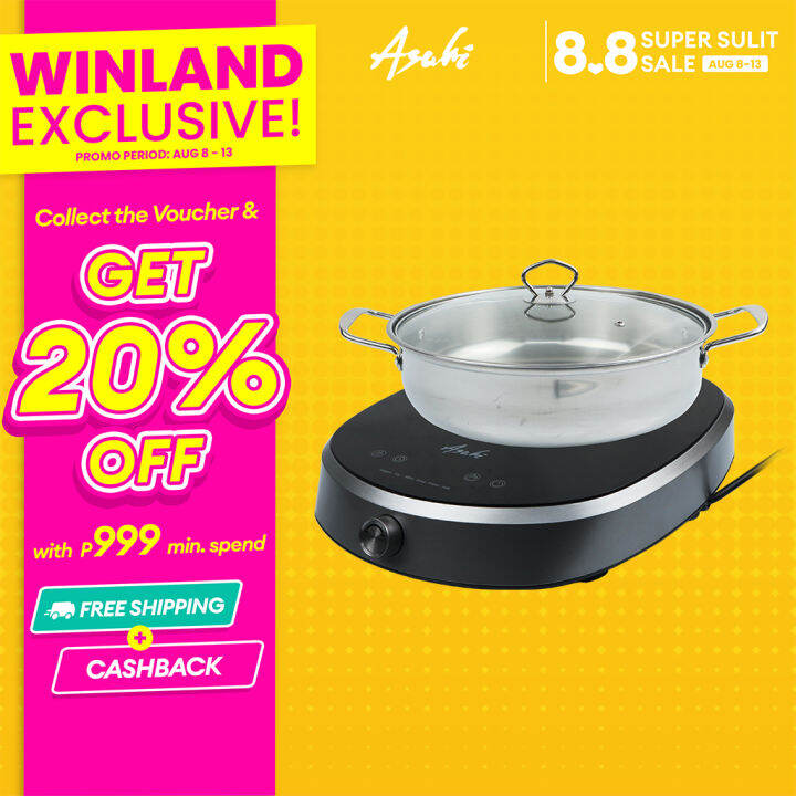 ASAHI by Winland Infrared Induction Stove (230~, 60Hz / 2000w) IS-101 ...