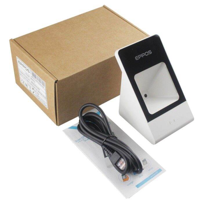 BARCODE SCANNER OMNI 1D/2D EP370 SCAN QRCODE USB PNP | Lazada Indonesia