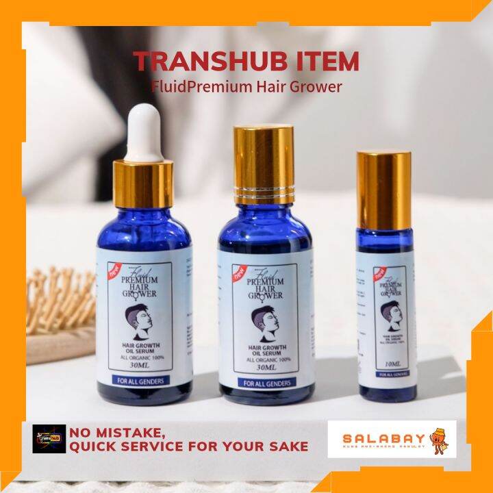 Transhub Fluid Premium Hair Grower 10ml and 30ml | Lazada PH